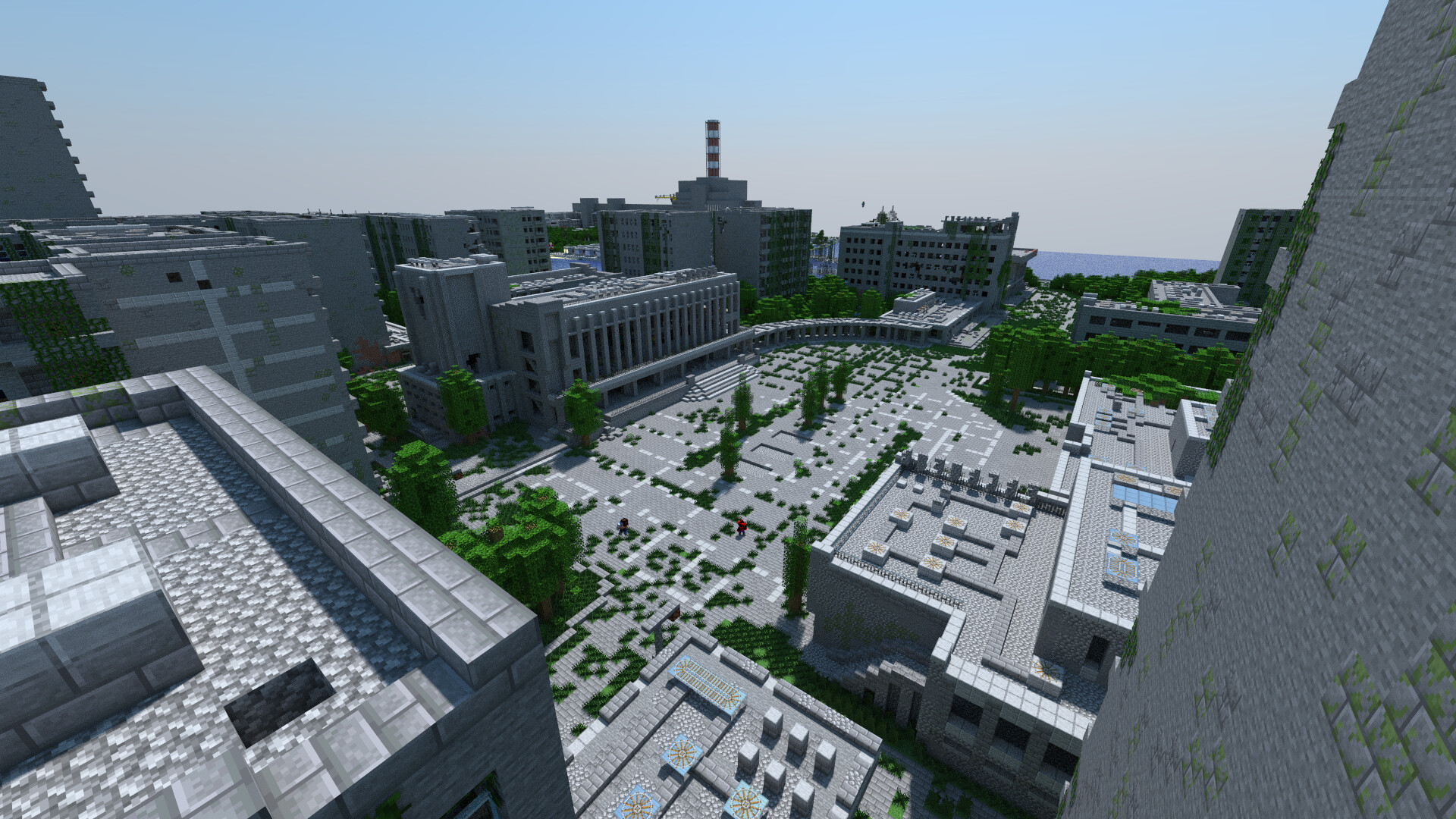 Chernobyl map: Minecraft - Crafting Dead map Minecraft Map