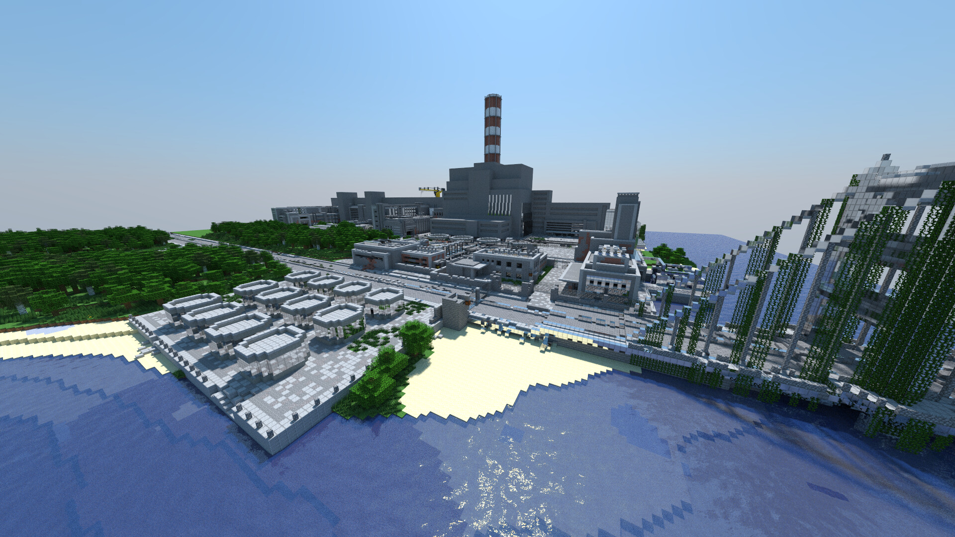 Chernobyl map: Minecraft - Crafting Dead map Minecraft Map