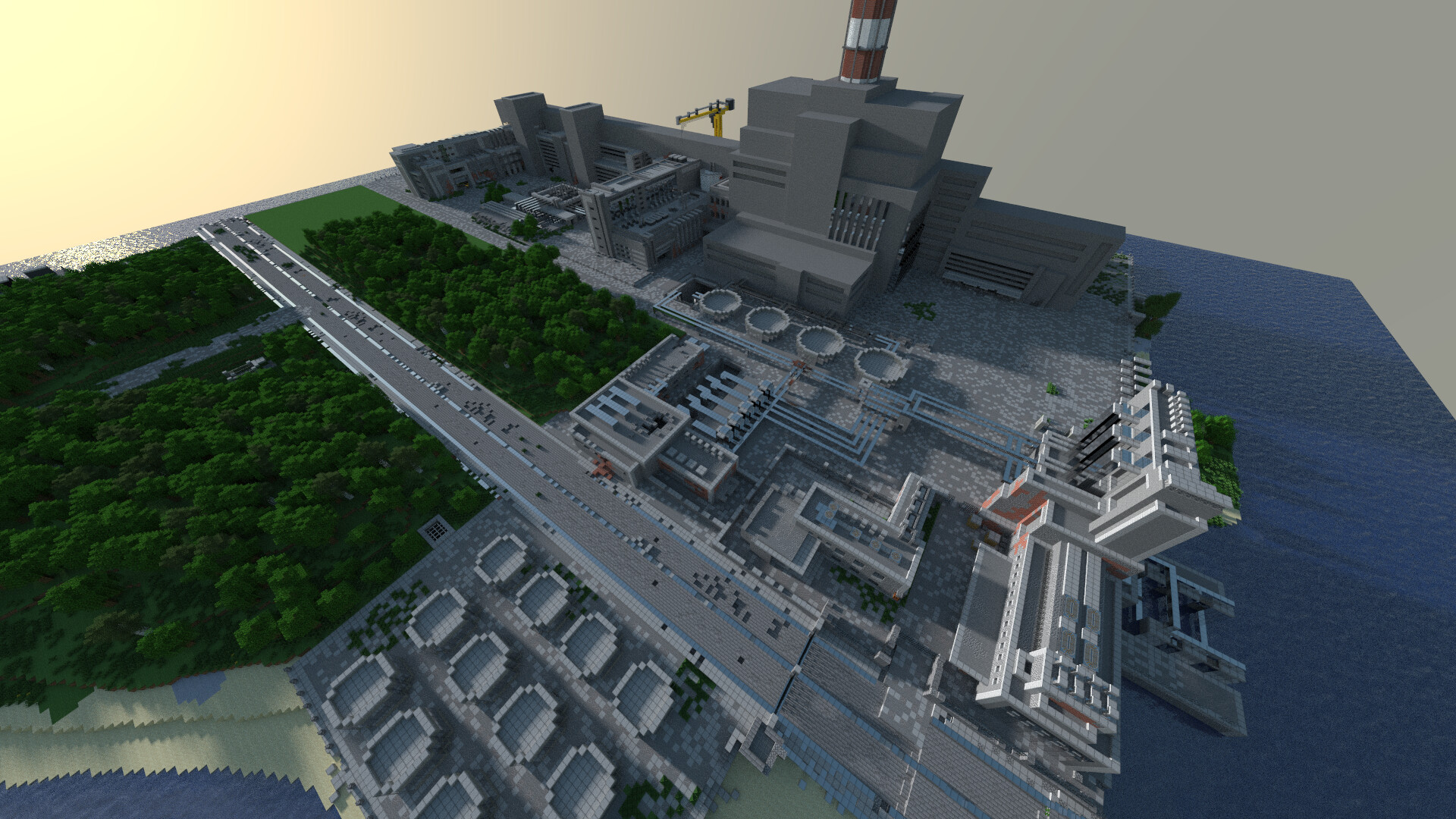 Chernobyl map: Minecraft - Crafting Dead map Minecraft Map