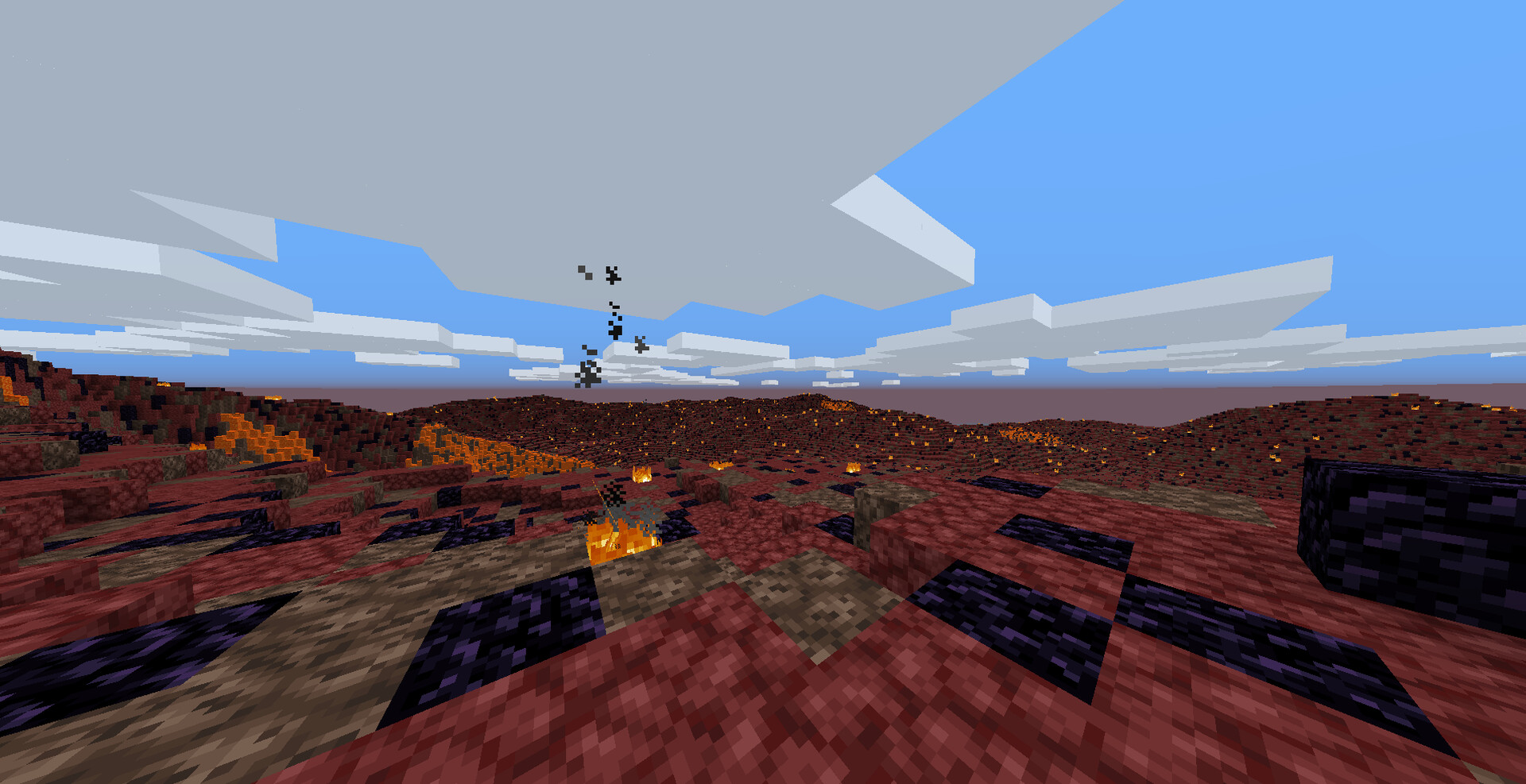 Nether wastlands Minecraft Map