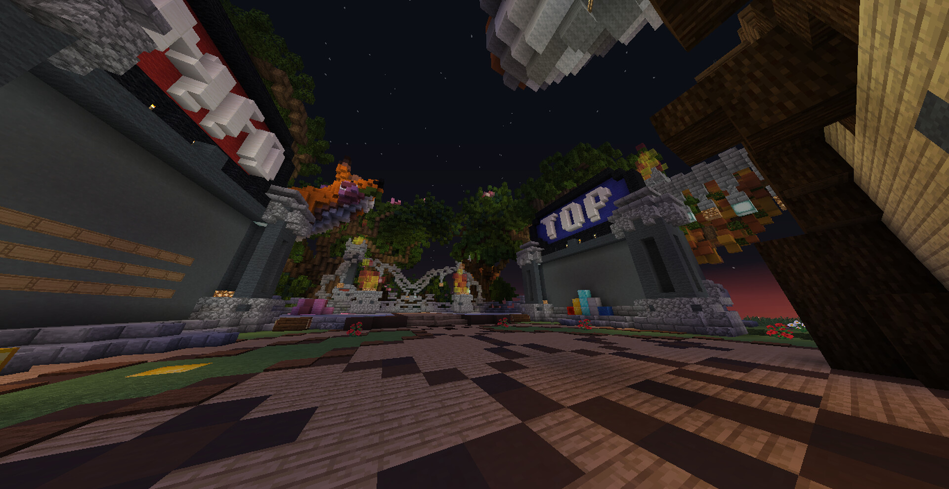 Organic small spawn Minecraft Map