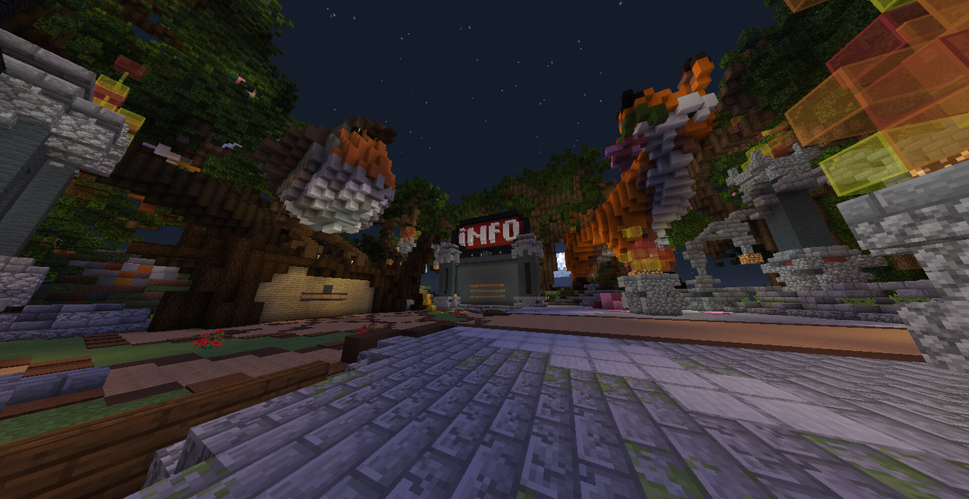 Organic small spawn Minecraft Map