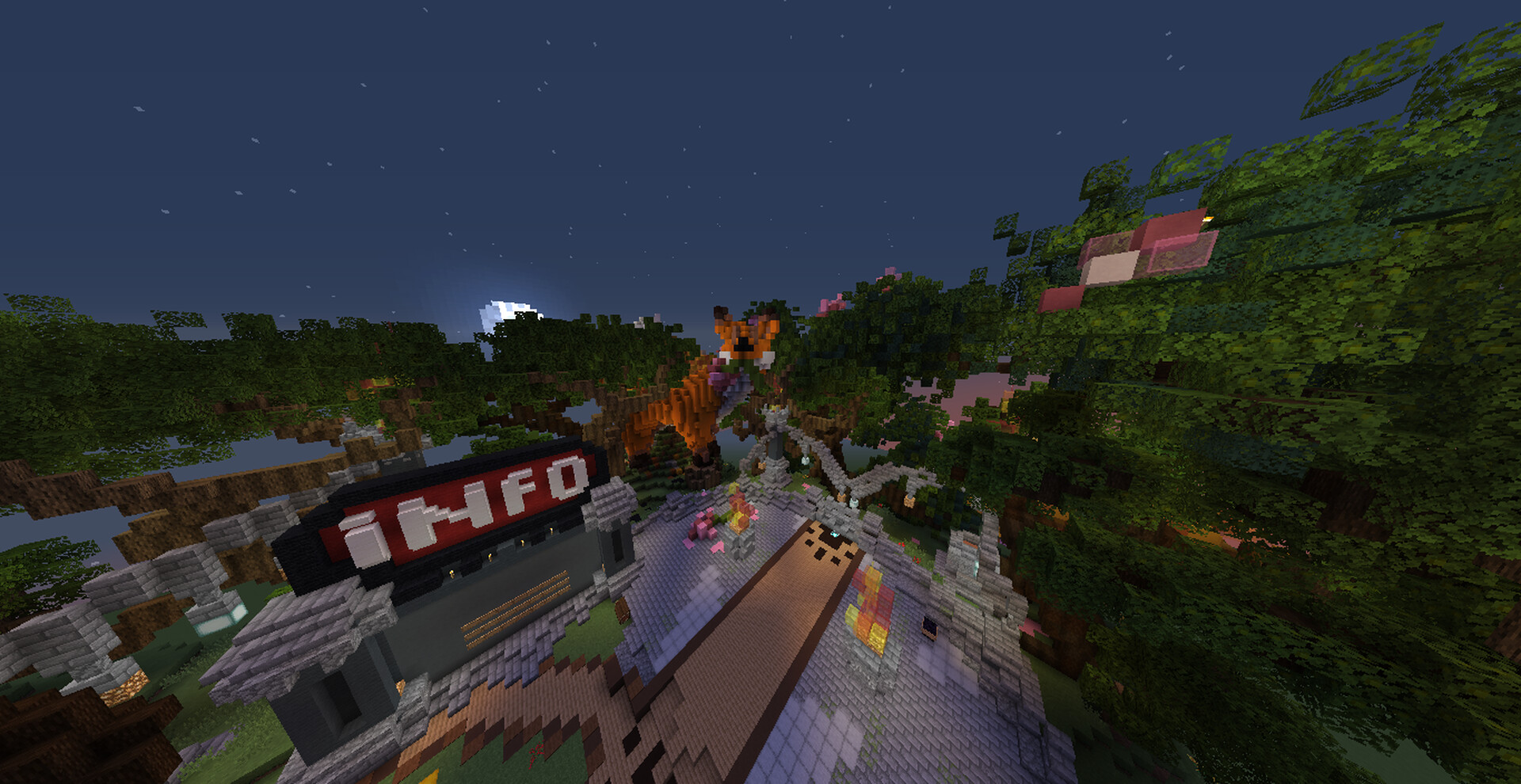 Organic small spawn Minecraft Map