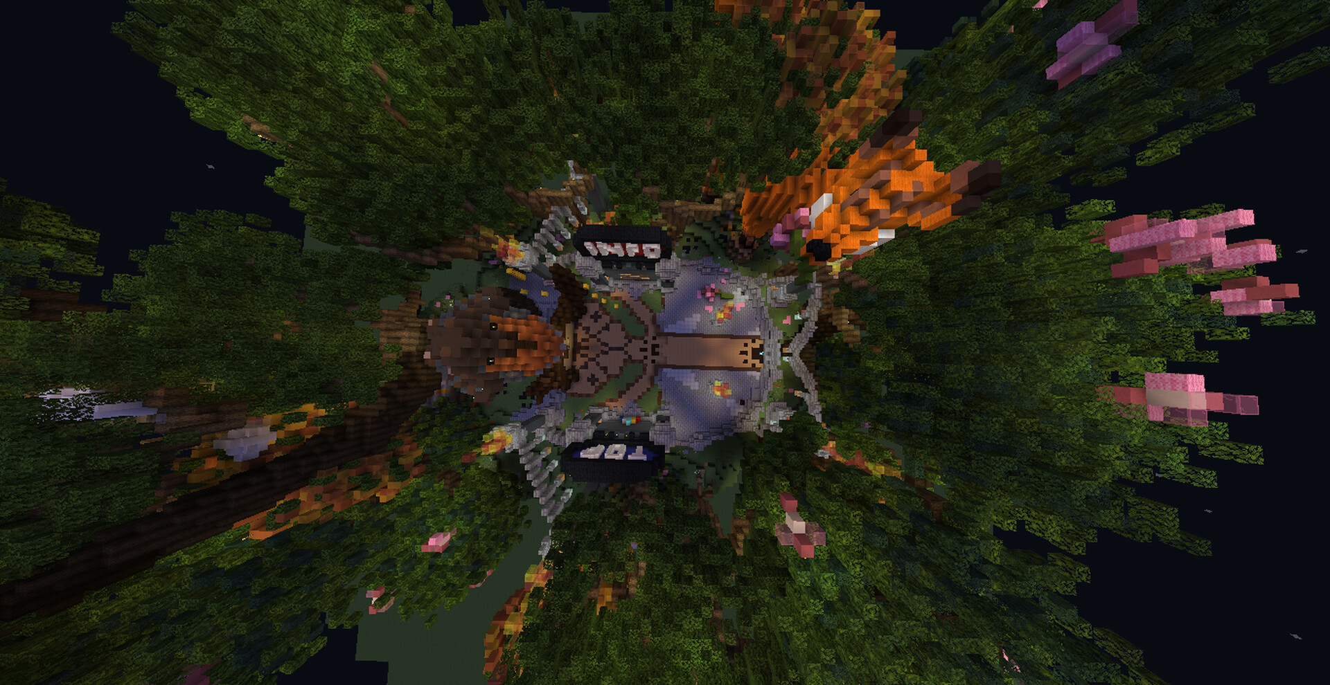 Organic small spawn Minecraft Map