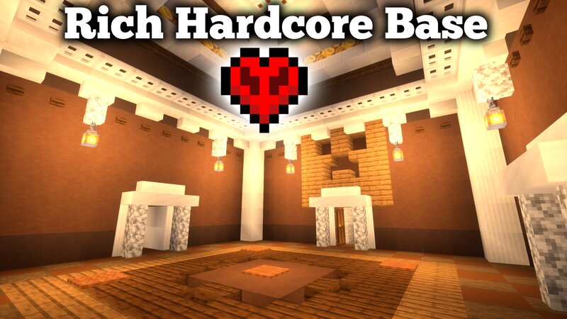 Minecraft Hardcore/Survival 100 days Rich Underground Base Timelapse ...