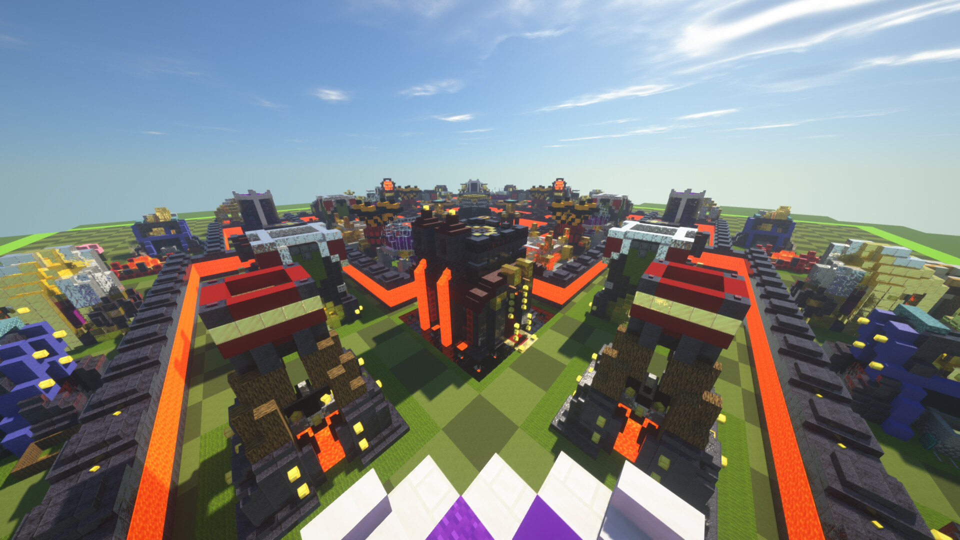 Clash of Clans TH10 Base Minecraft Map