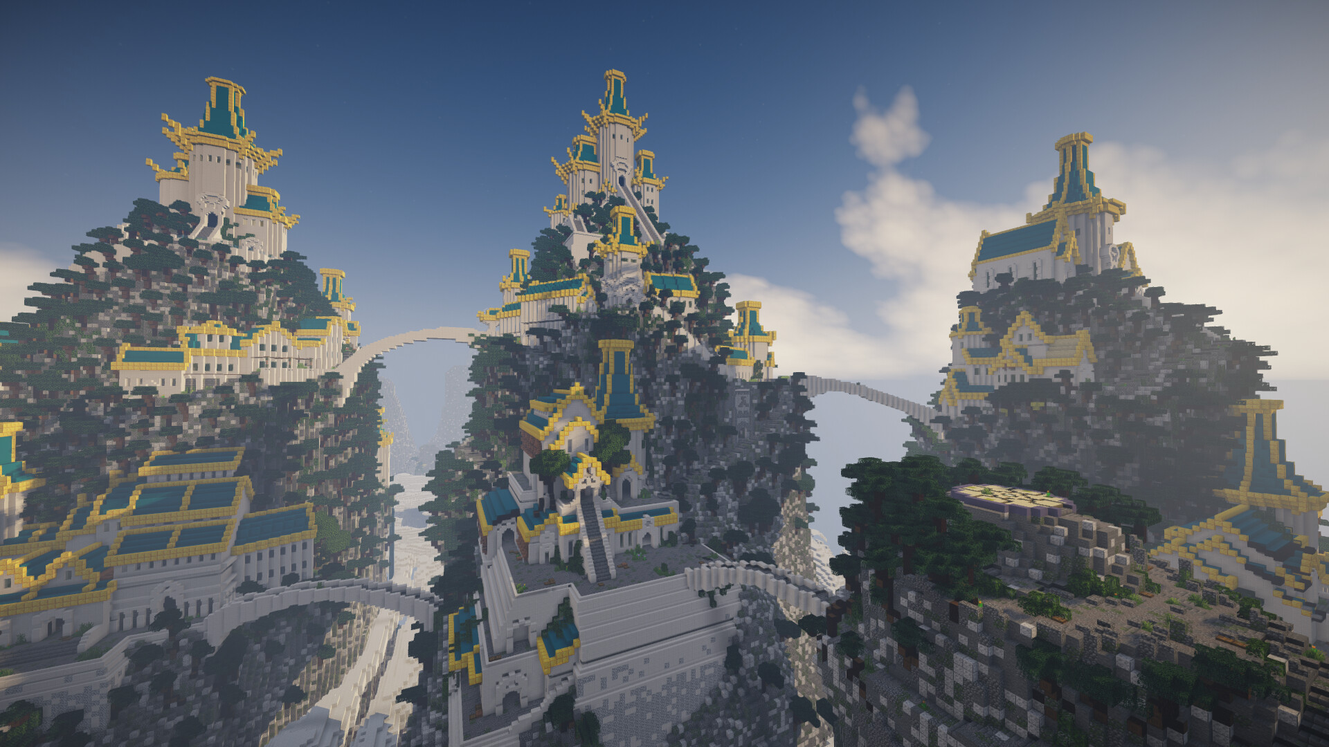 Eastern Air Temples Minecraft Map