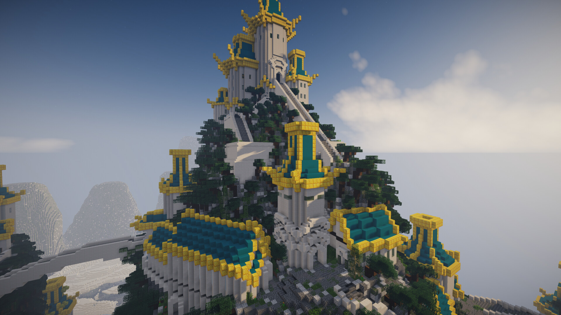 Eastern Air Temples Minecraft Map