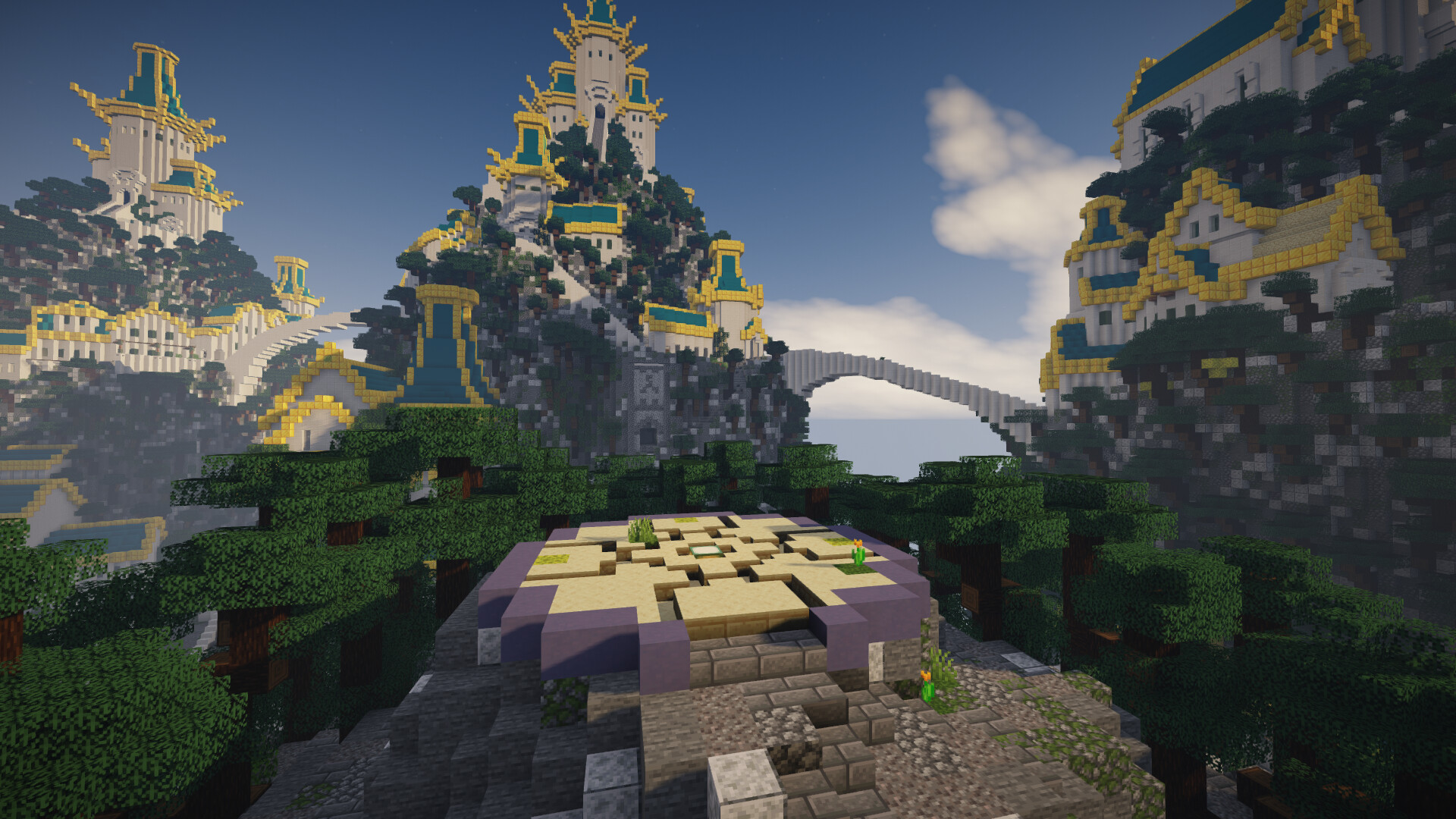 Eastern Air Temples Minecraft Map