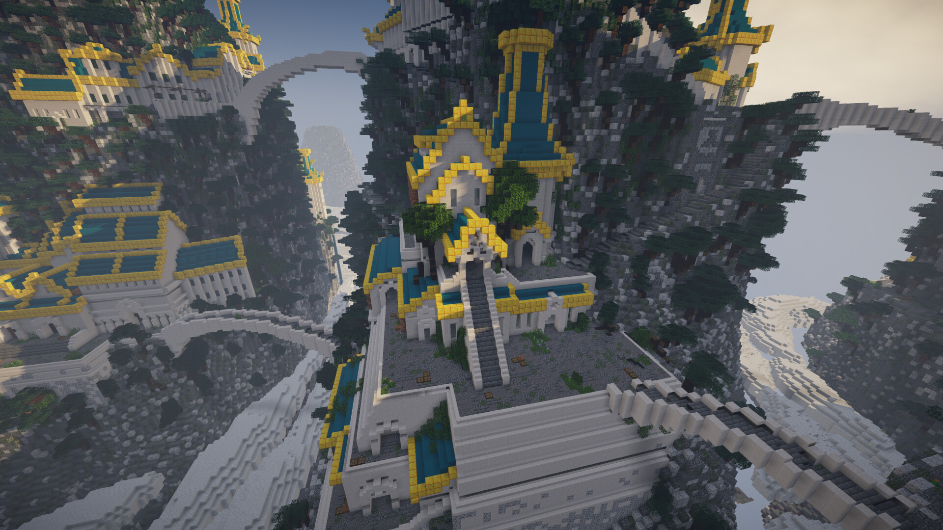 Eastern Air Temples Minecraft Map
