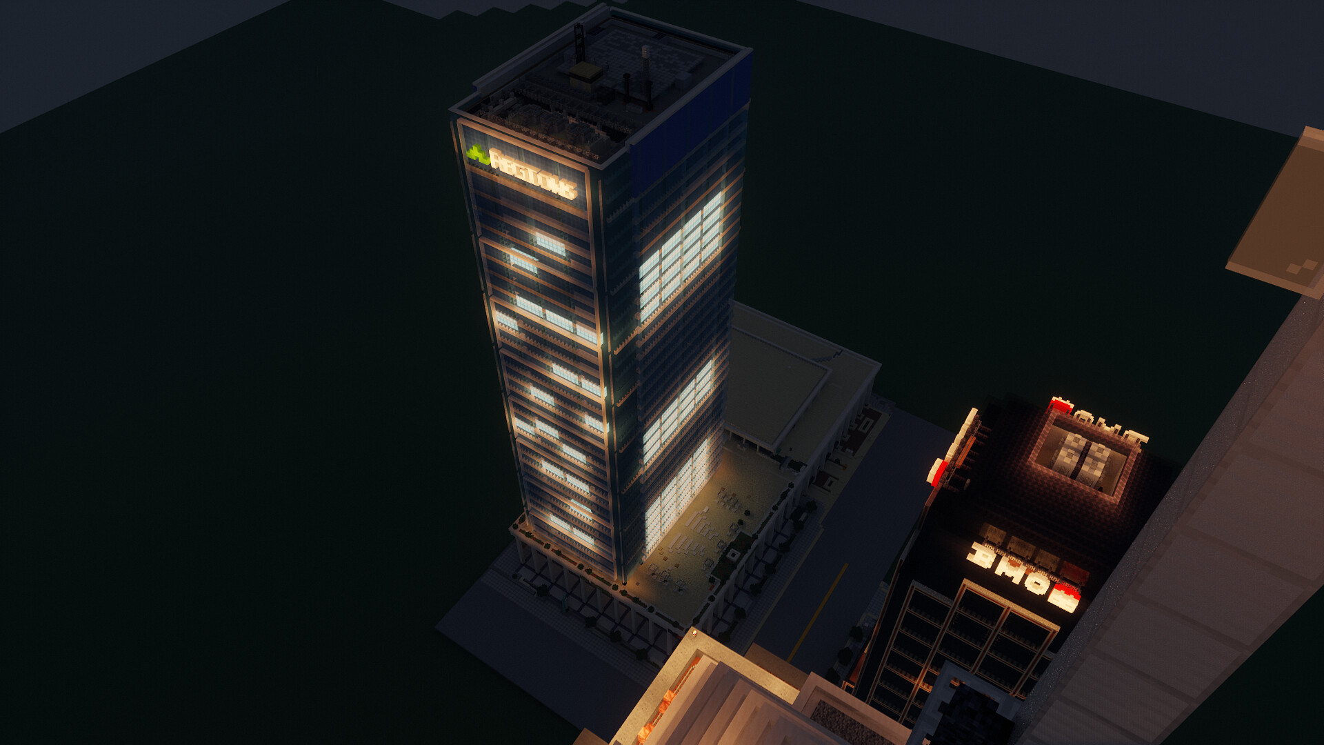 Indianapolis In Minecraft 1:1 Scale Recreation Minecraft Map