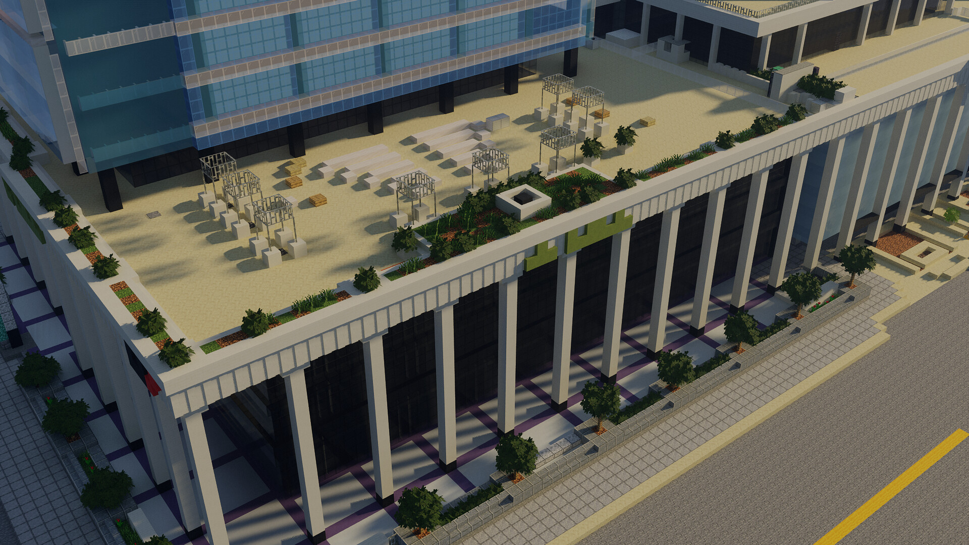 Indianapolis In Minecraft 1:1 Scale Recreation Minecraft Map