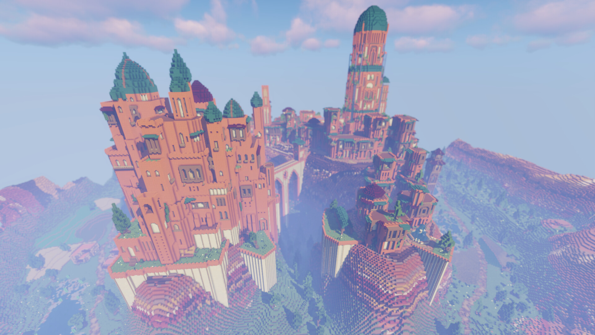 Oasi desert city Minecraft Map