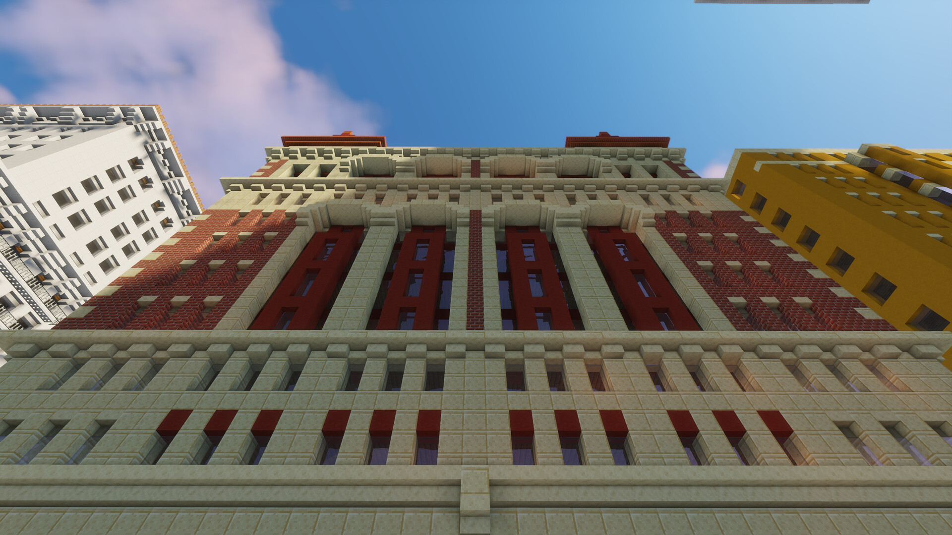 Ornate Early 1900's High-rise: Oakwood City Minecraft Map