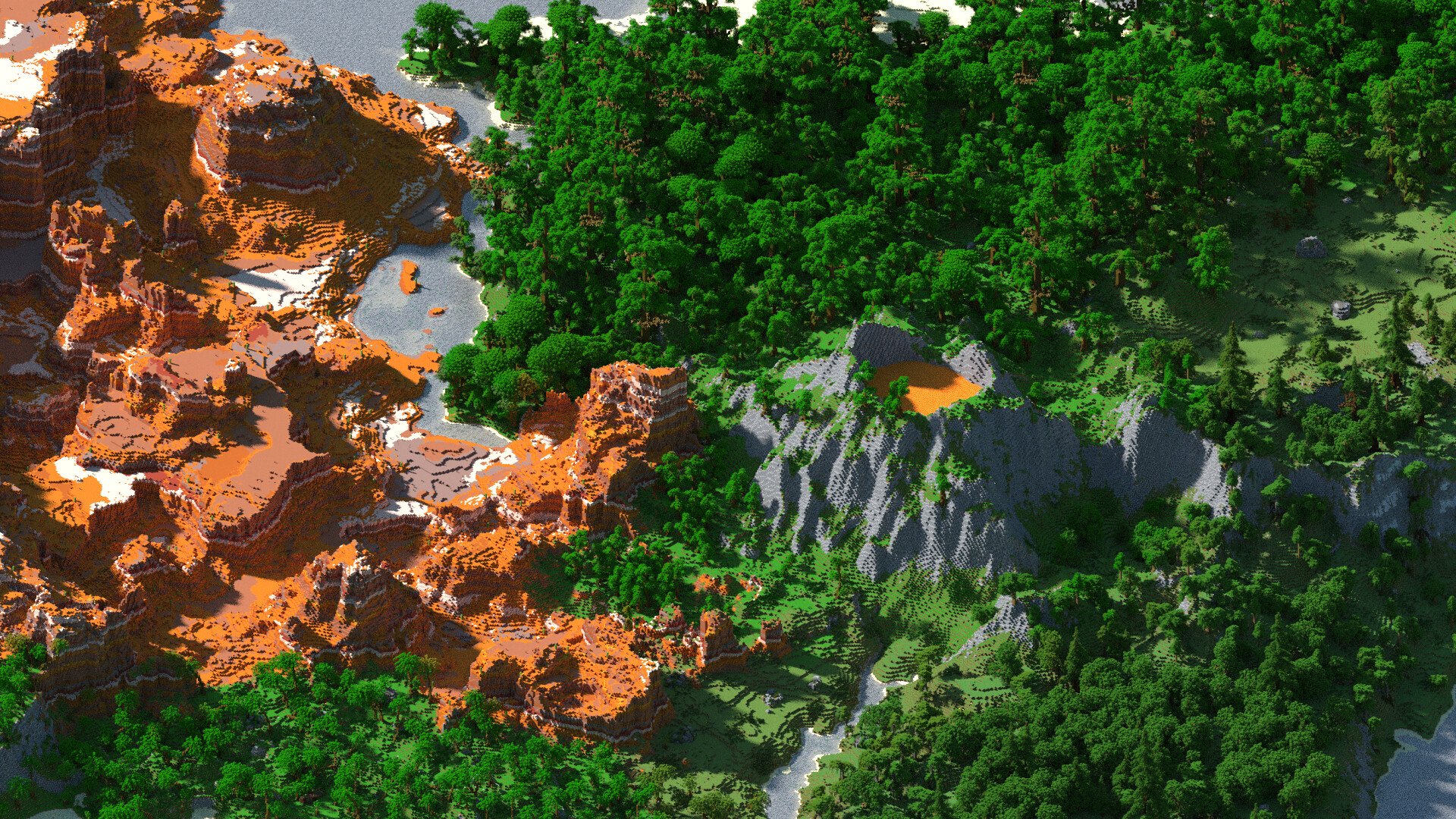 Two mini-maps of dinosaurs and adventures Minecraft Map