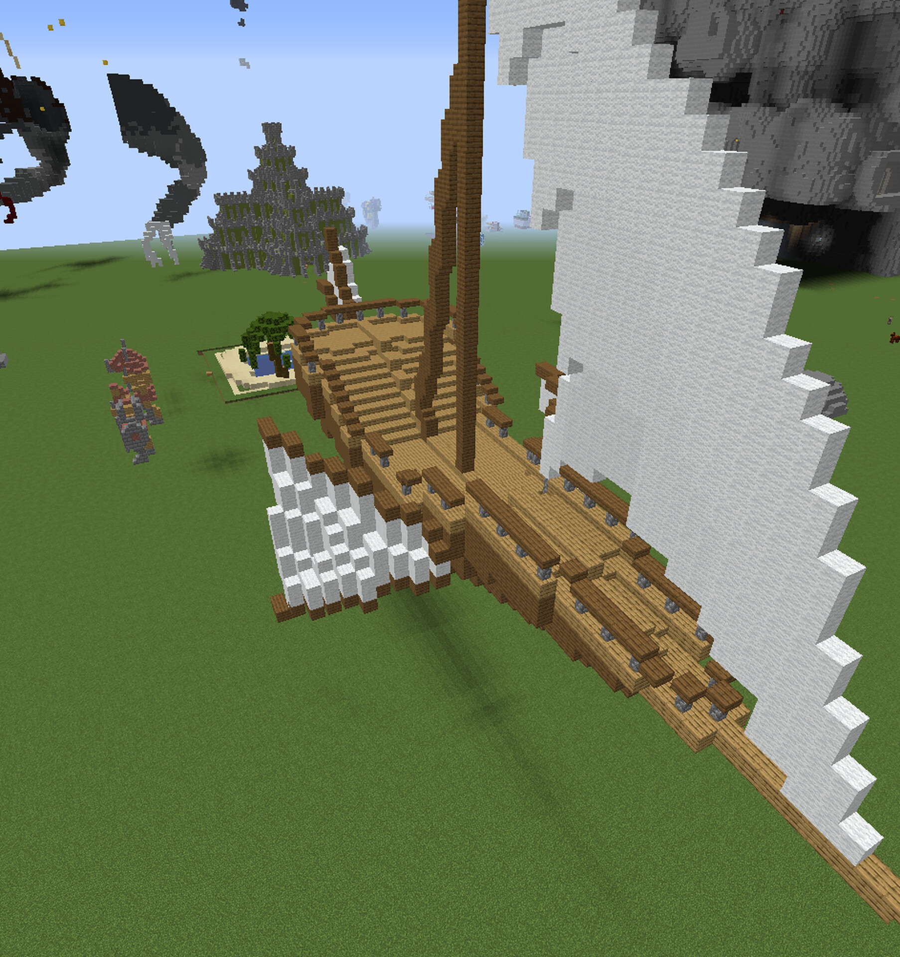 Bateau Volant Minecraft Map