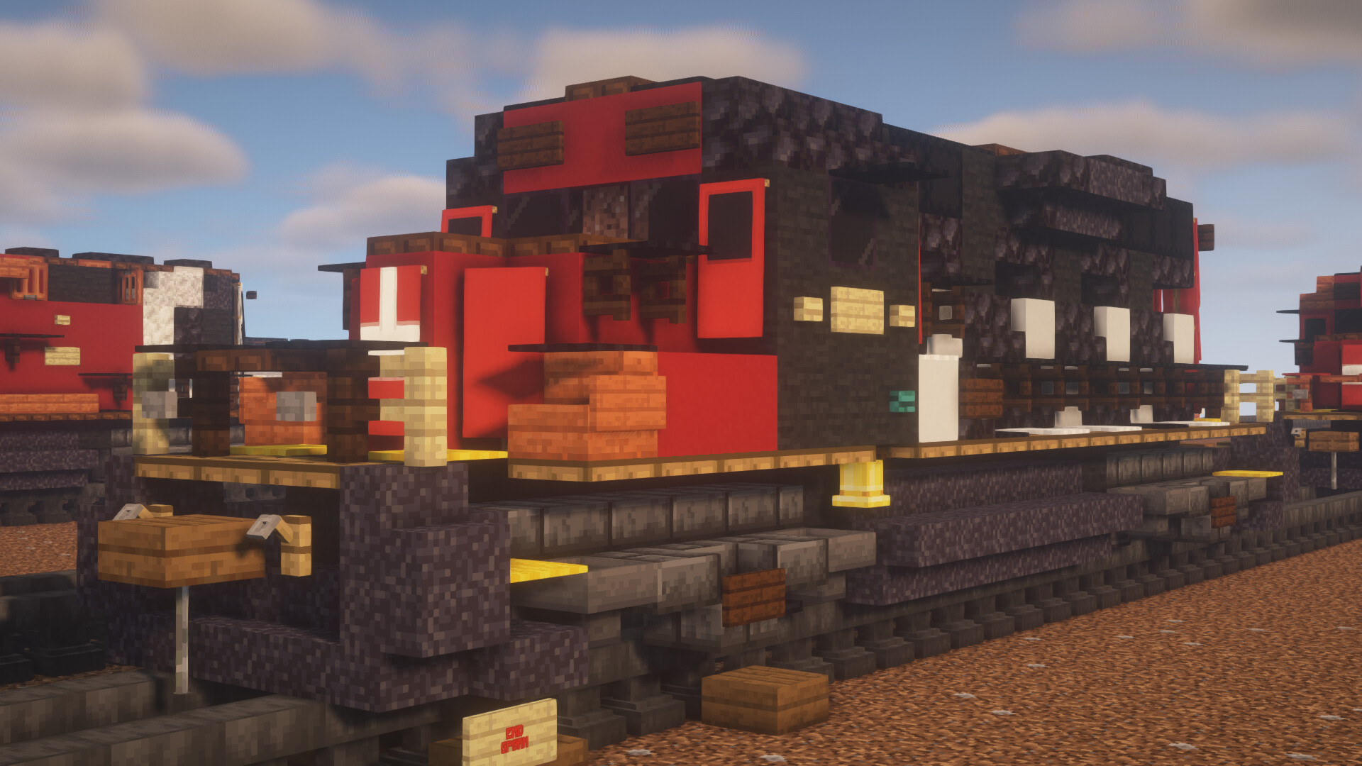 Canadian National - EMD GP9RM "Stripes" Minecraft Map