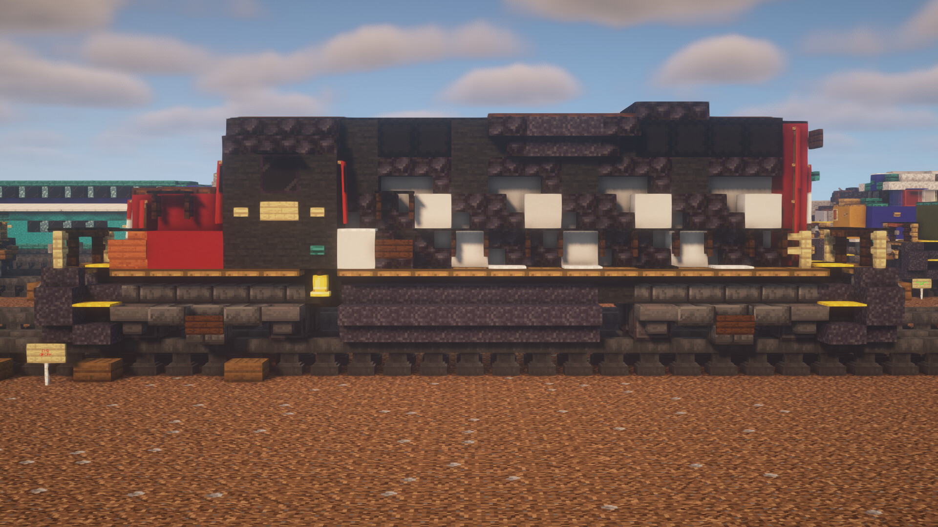 Canadian National - EMD GP9RM "Stripes" Minecraft Map