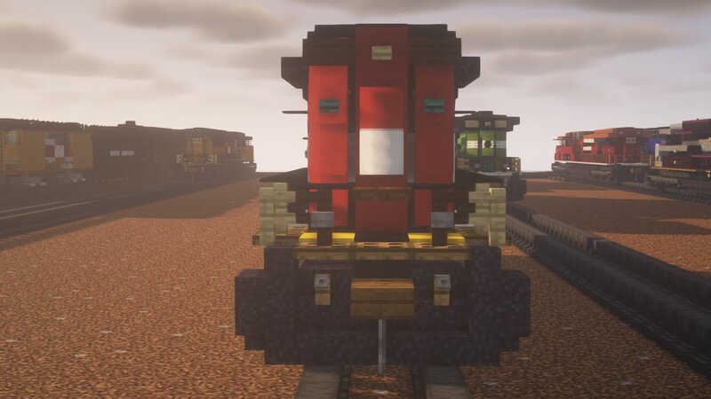 Canadian National - EMD GP9RM "Stripes" Minecraft Map