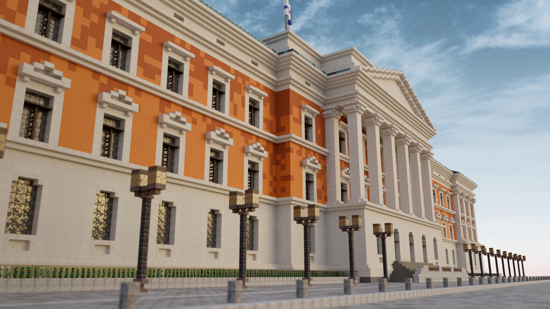 Neoclassical Palace Minecraft Map