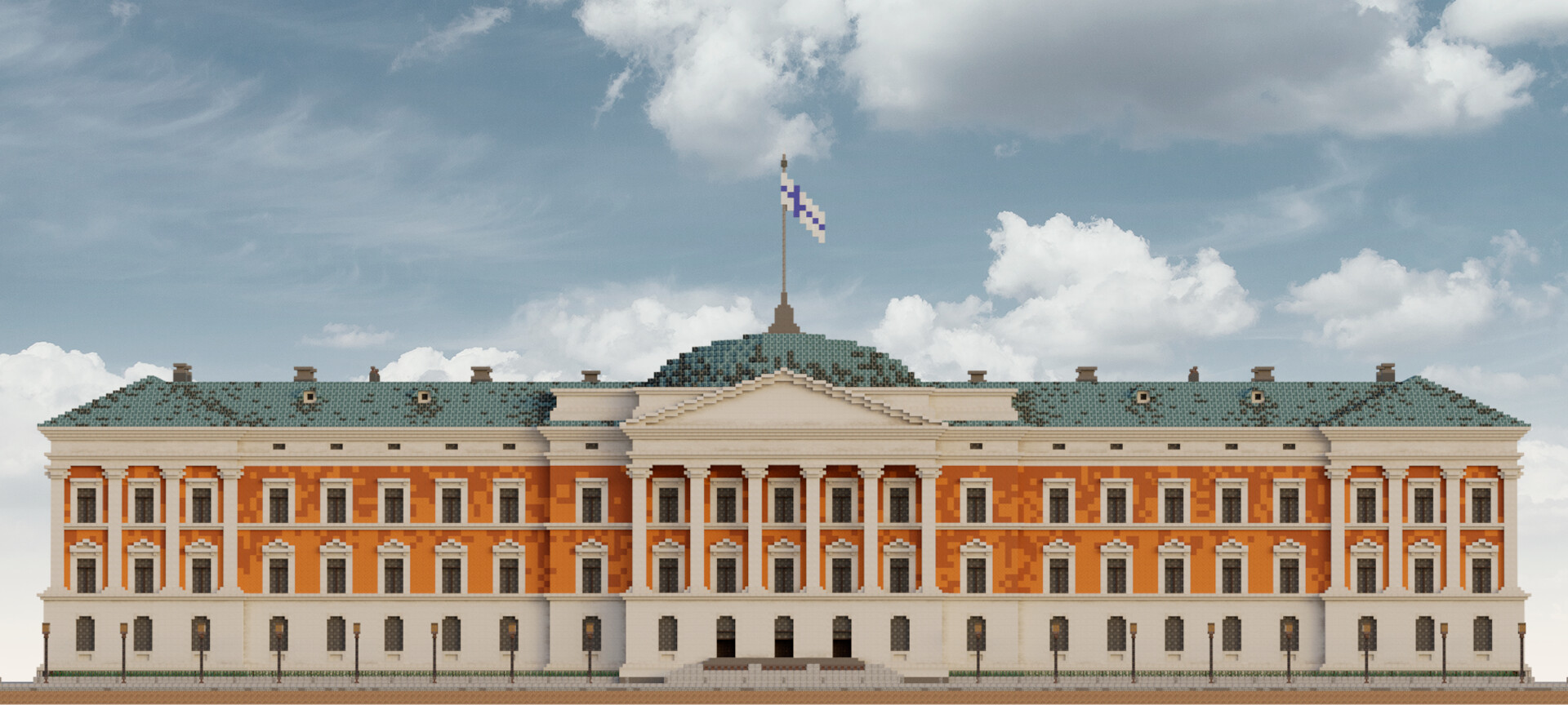 Neoclassical Palace Minecraft Map