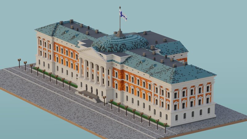Neoclassical Palace Minecraft Map