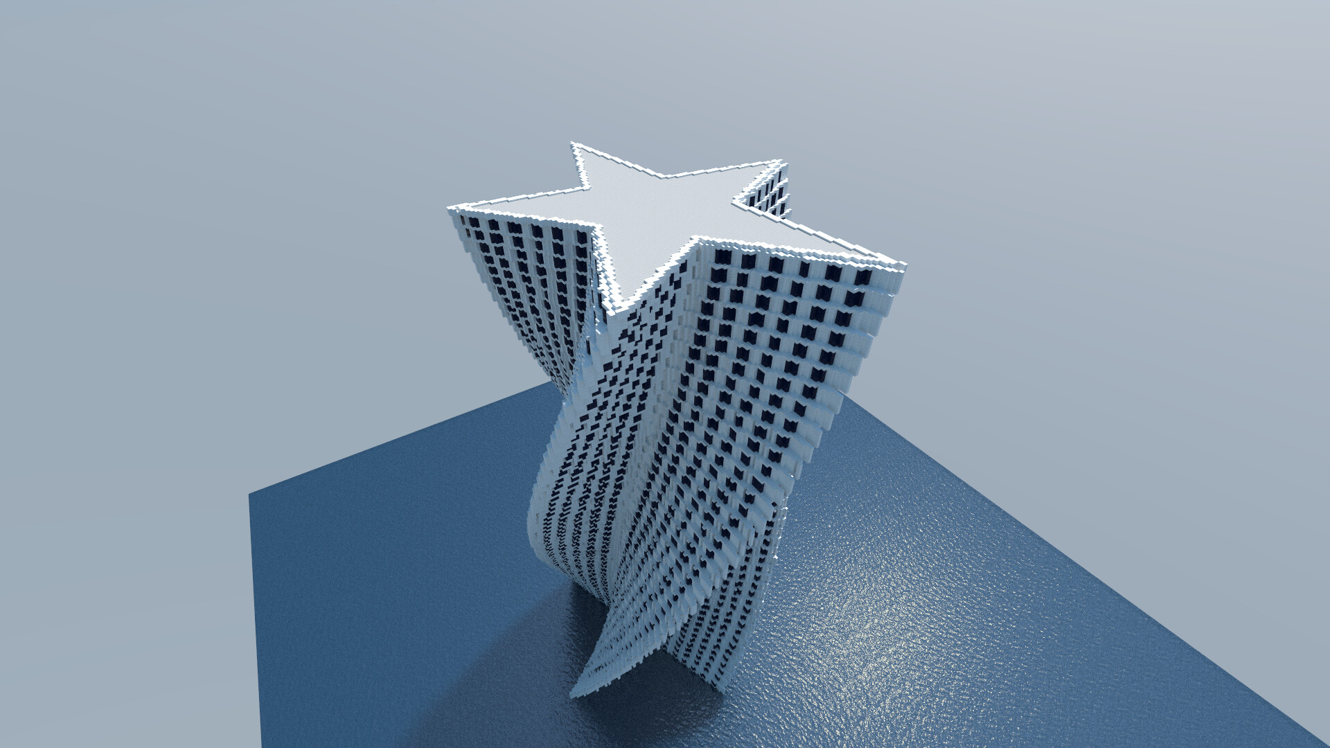 Fivepointed Star Building Minecraft Map