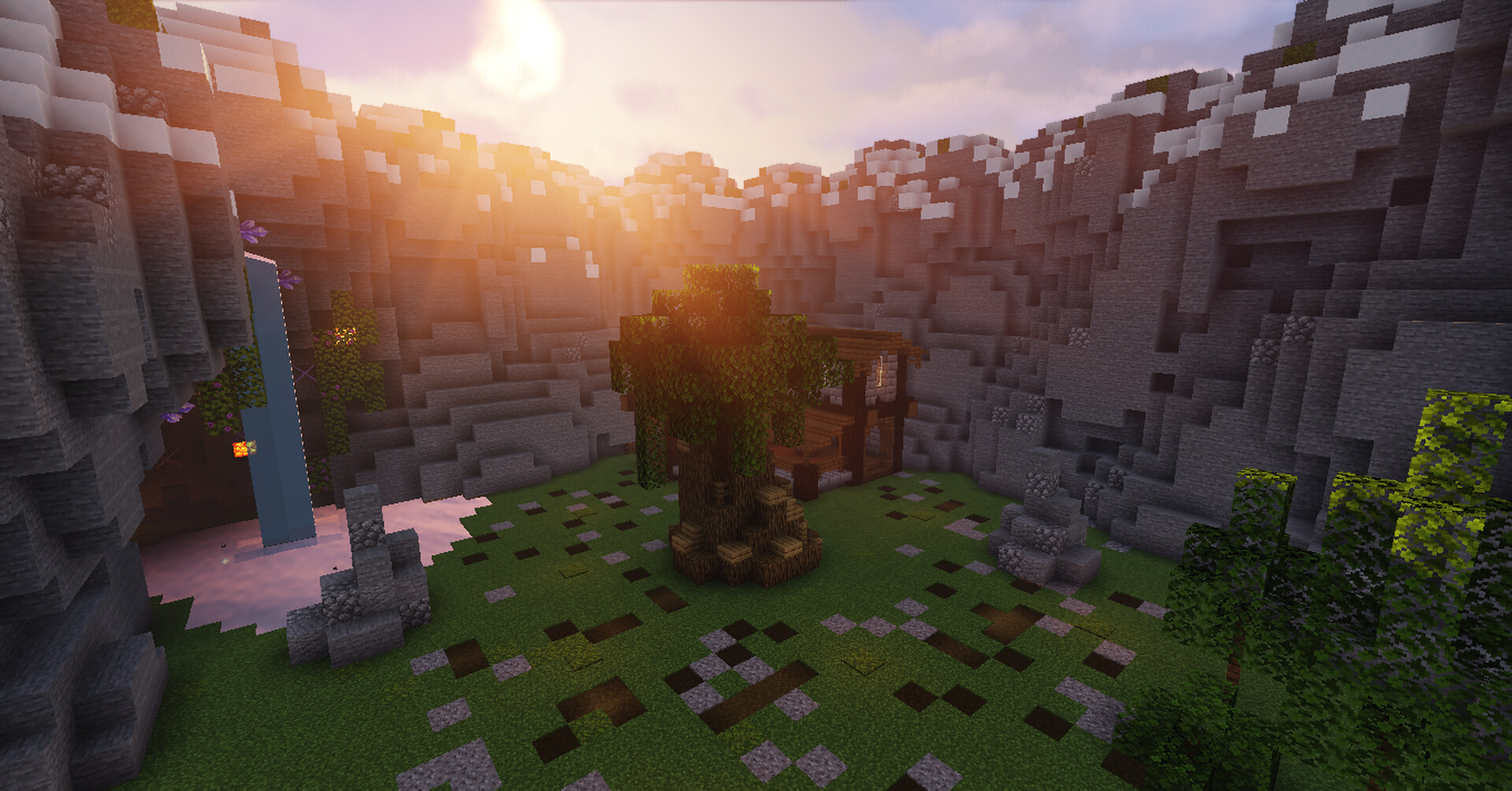 Mountain Spawn Minecraft Map