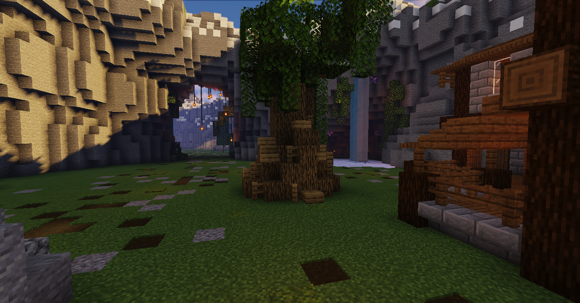 Mountain Spawn Minecraft Map