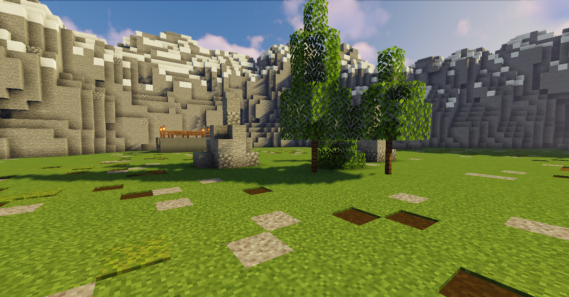 Mountain Spawn Minecraft Map