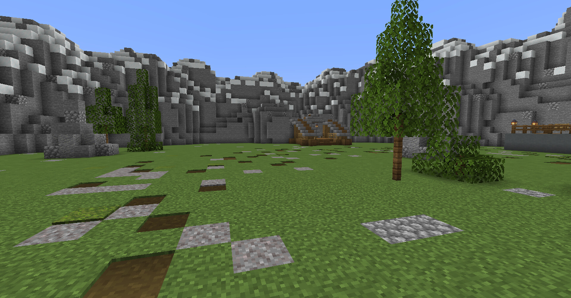 Mountain Spawn Minecraft Map