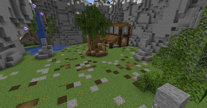 Mountain Spawn Minecraft Map