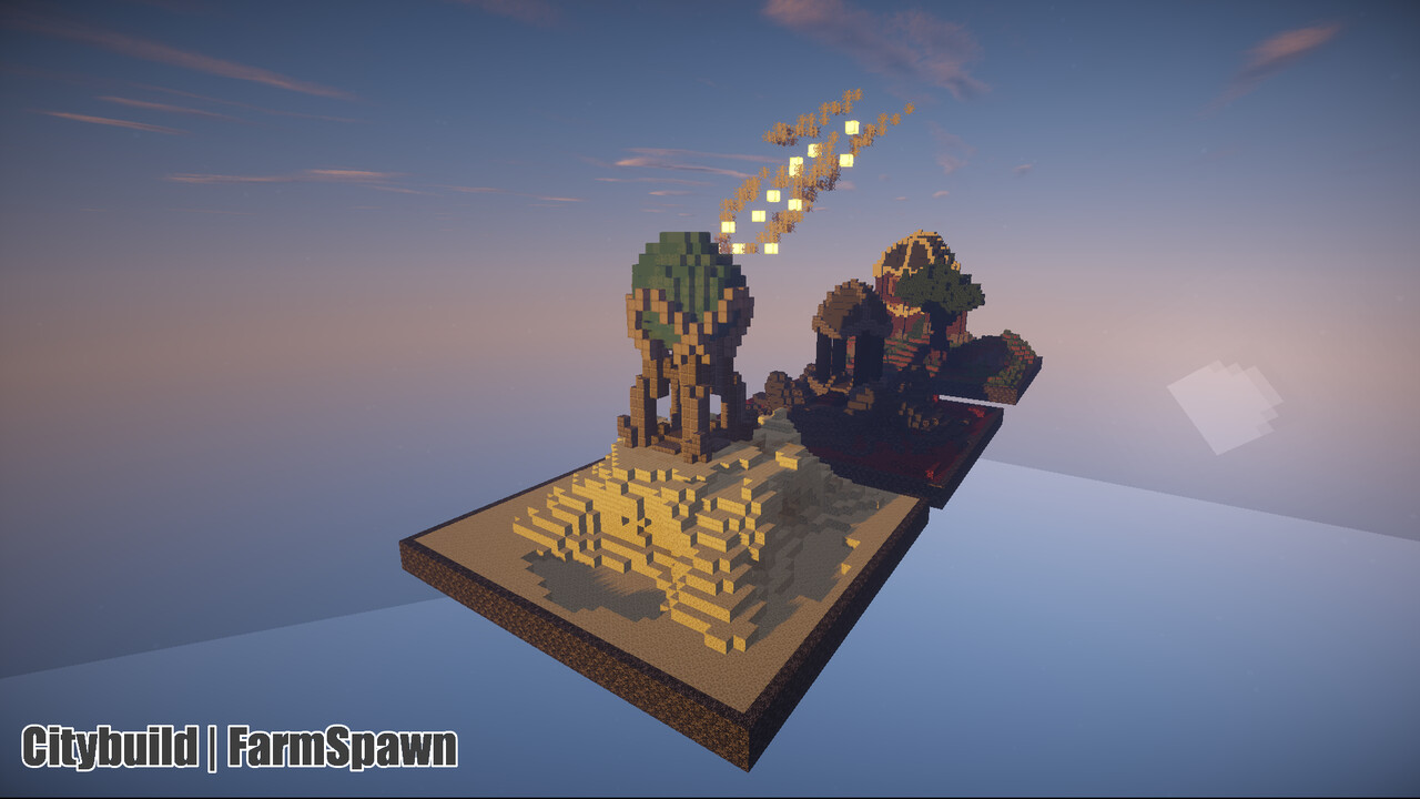Farm Spawn Minecraft Map