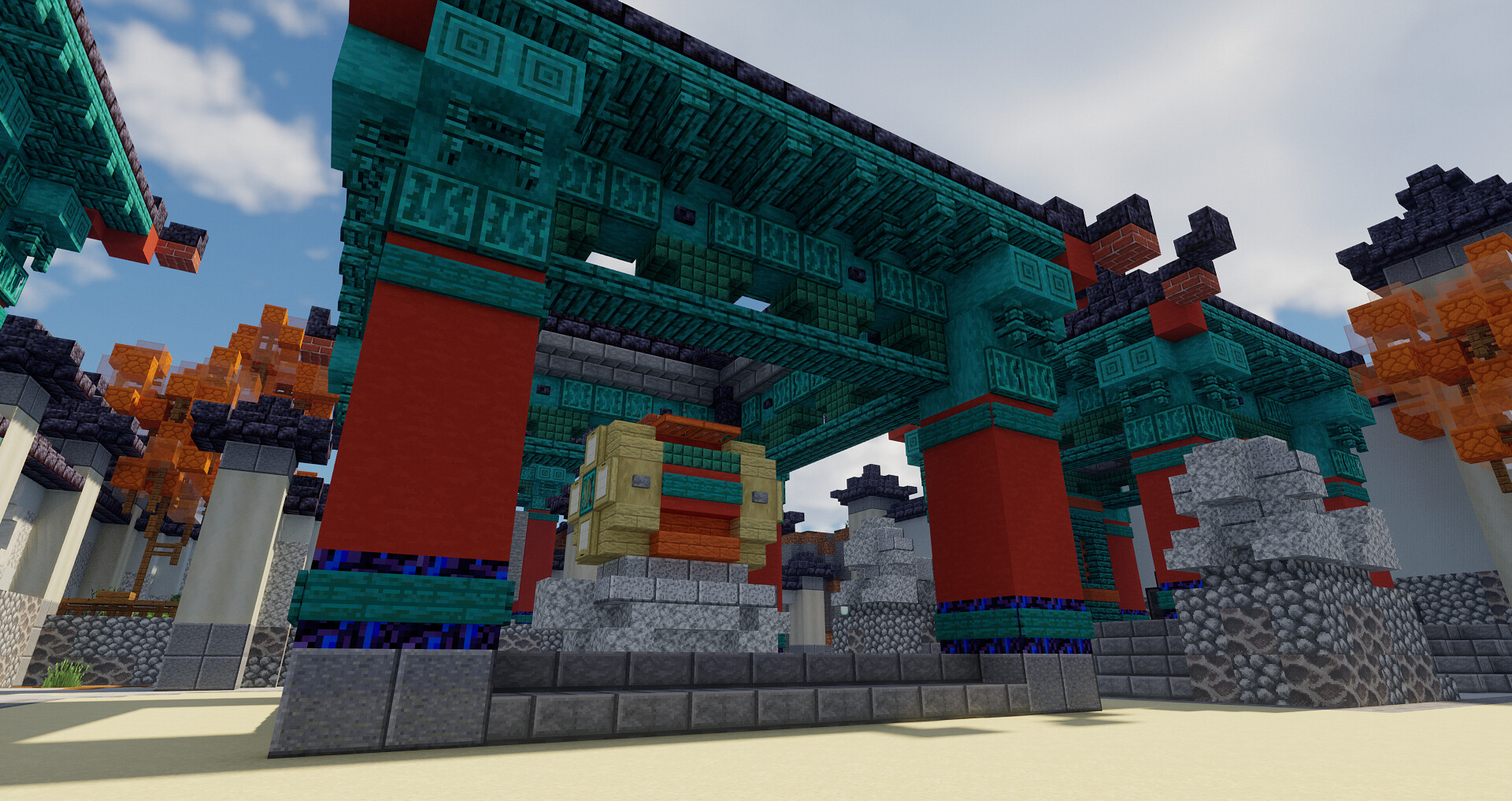 Busan sanctuary - Overwatch map Minecraft Map