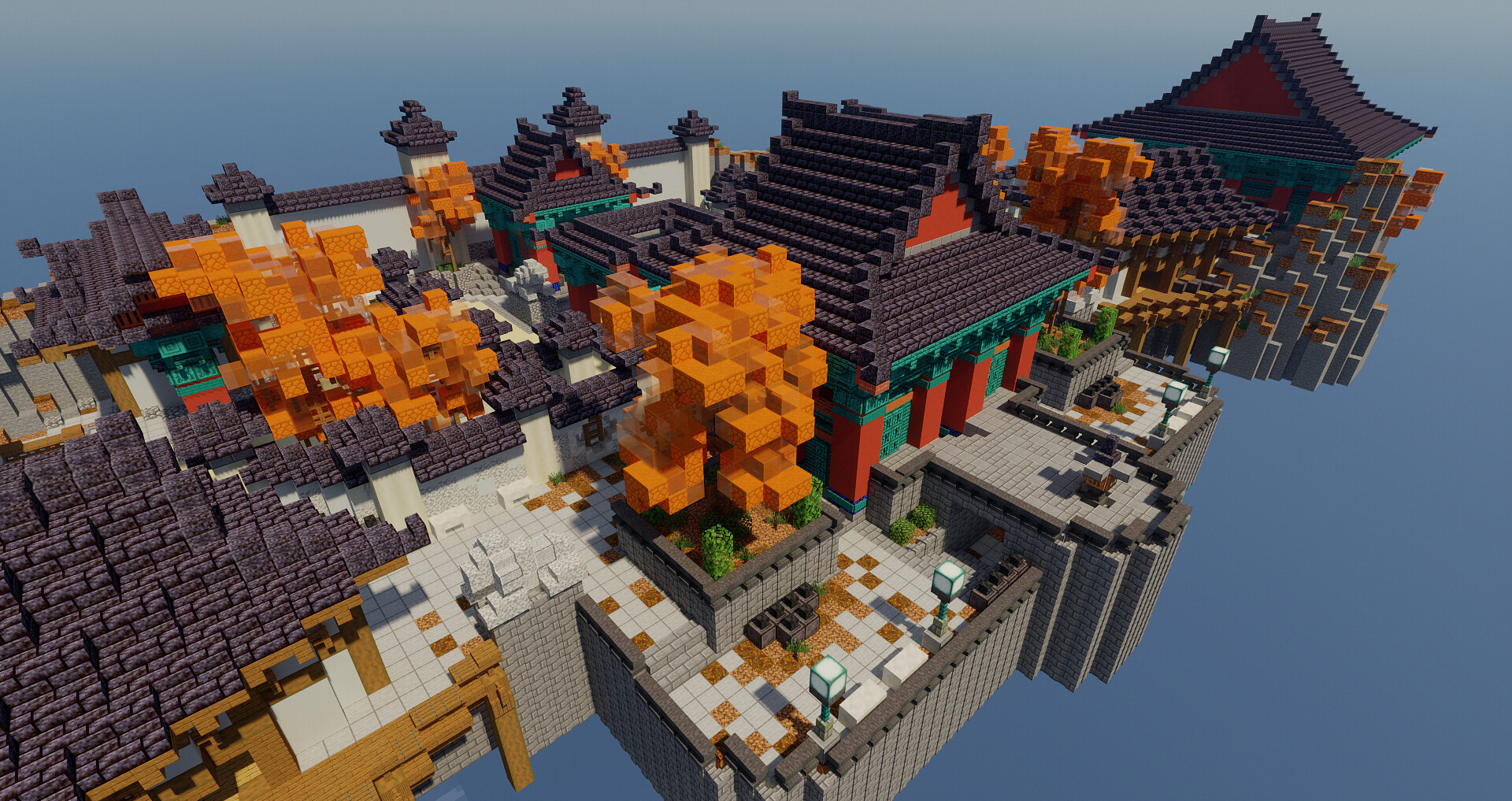 Busan sanctuary - Overwatch map Minecraft Map