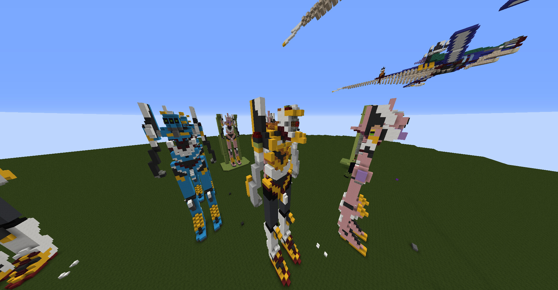 evangelion Eva unidad mark 9 Minecraft Map