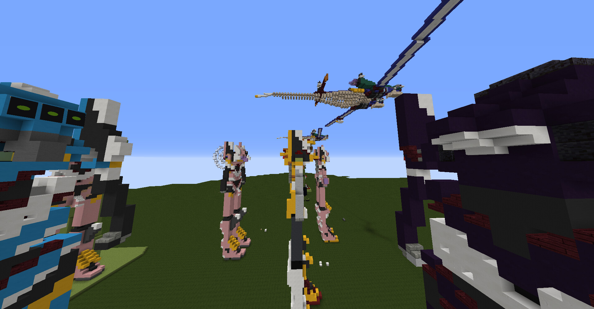 evangelion Eva unidad mark 9 Minecraft Map