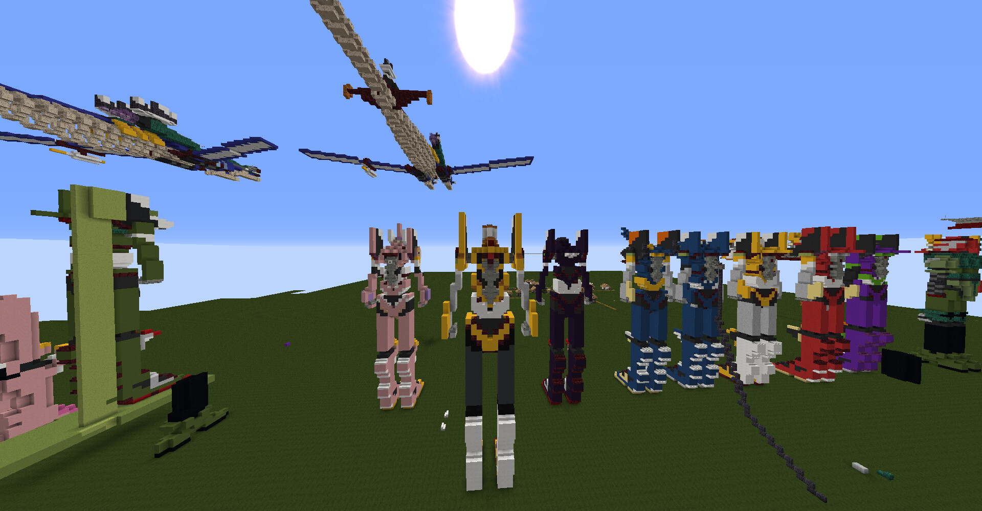 evangelion Eva unidad mark 9 Minecraft Map