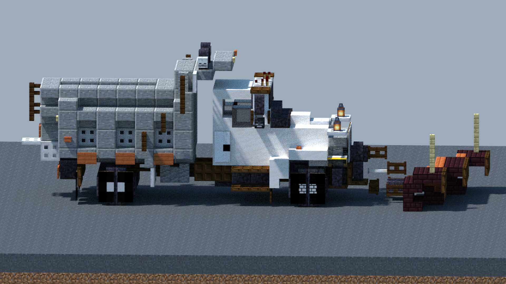 International Workstar 7300, Snow Plow [With Download] Minecraft Map