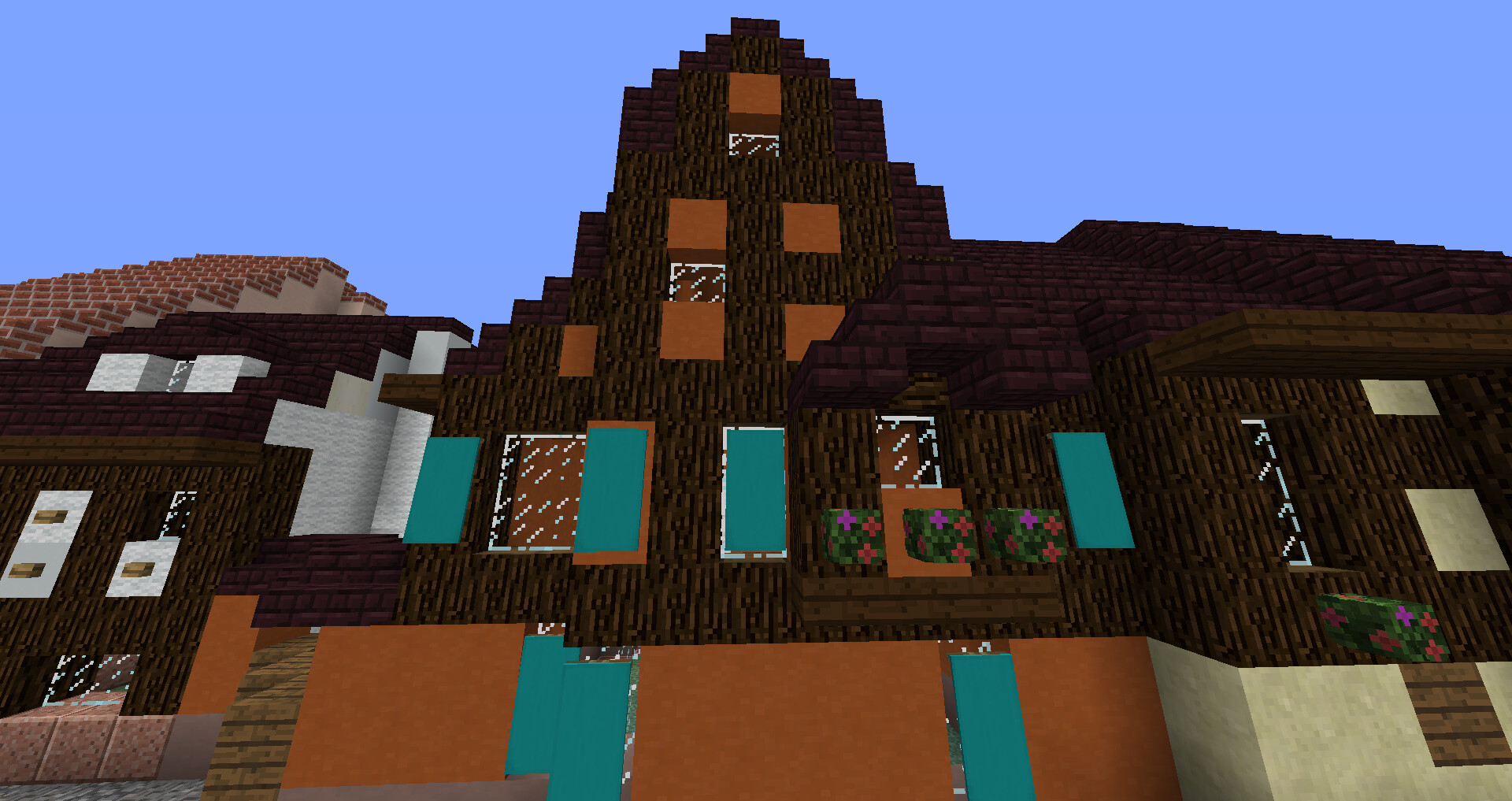 Alsatian houses - Maisons Alsaciennes (Niedermorschwihr, Turckheim and ...