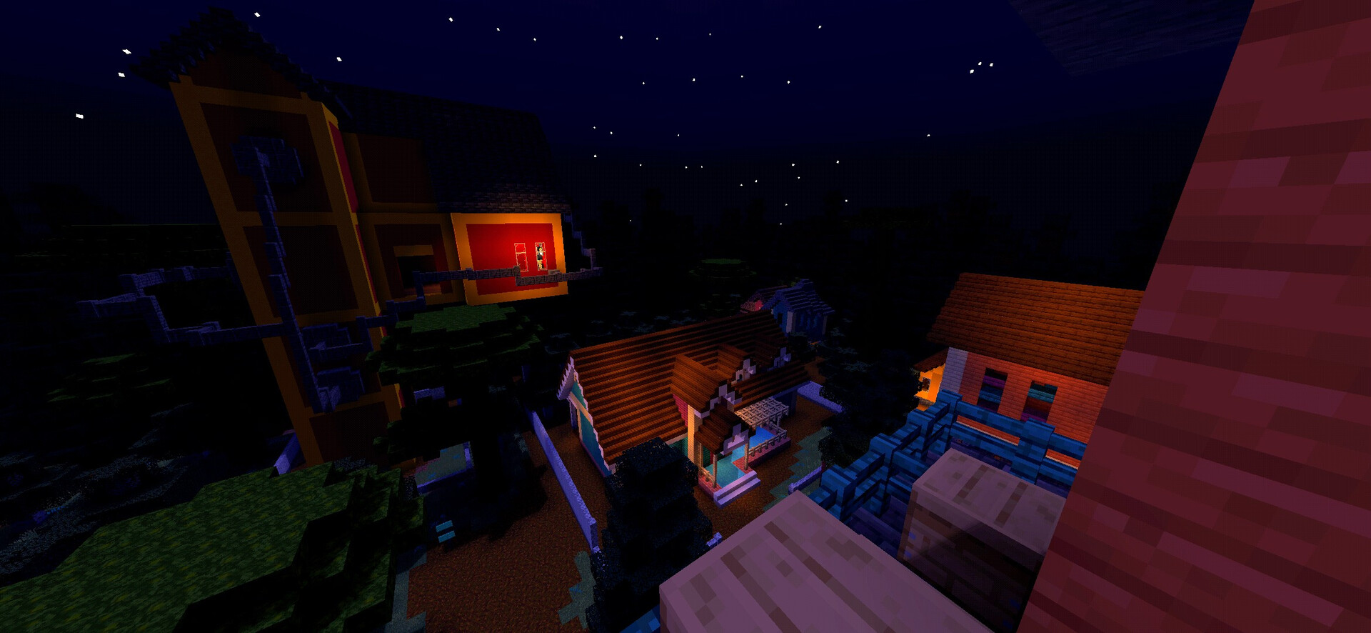 Hello Neighbor fangame Minecraft Map