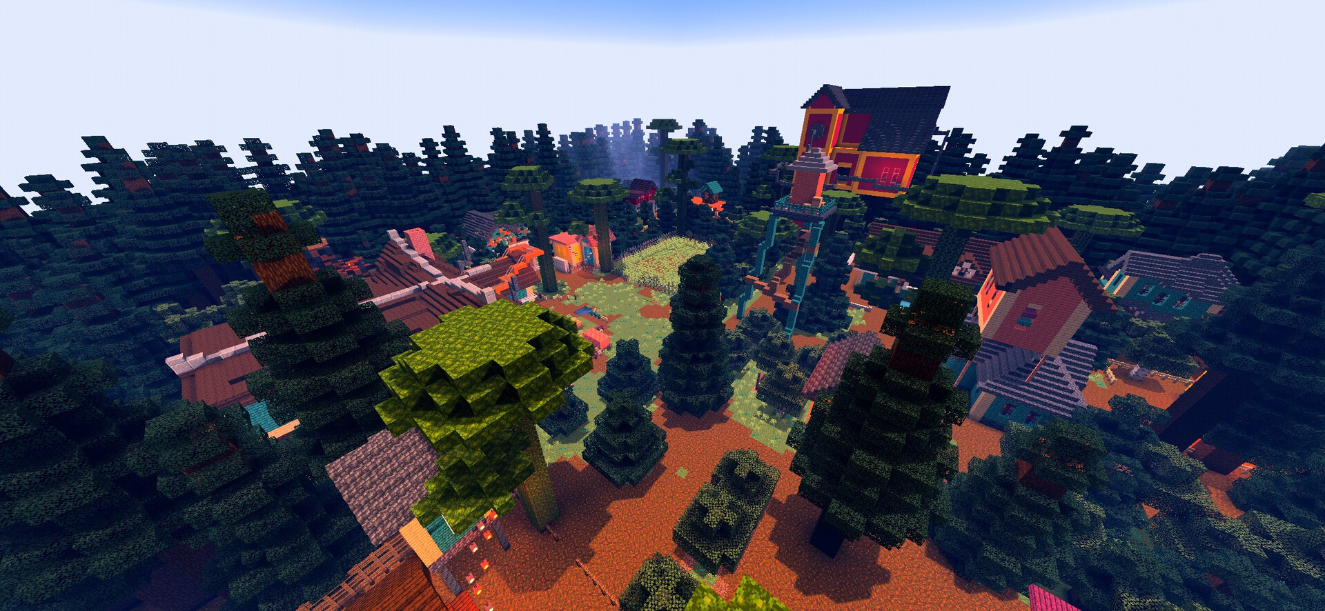 Hello Neighbor fangame Minecraft Map