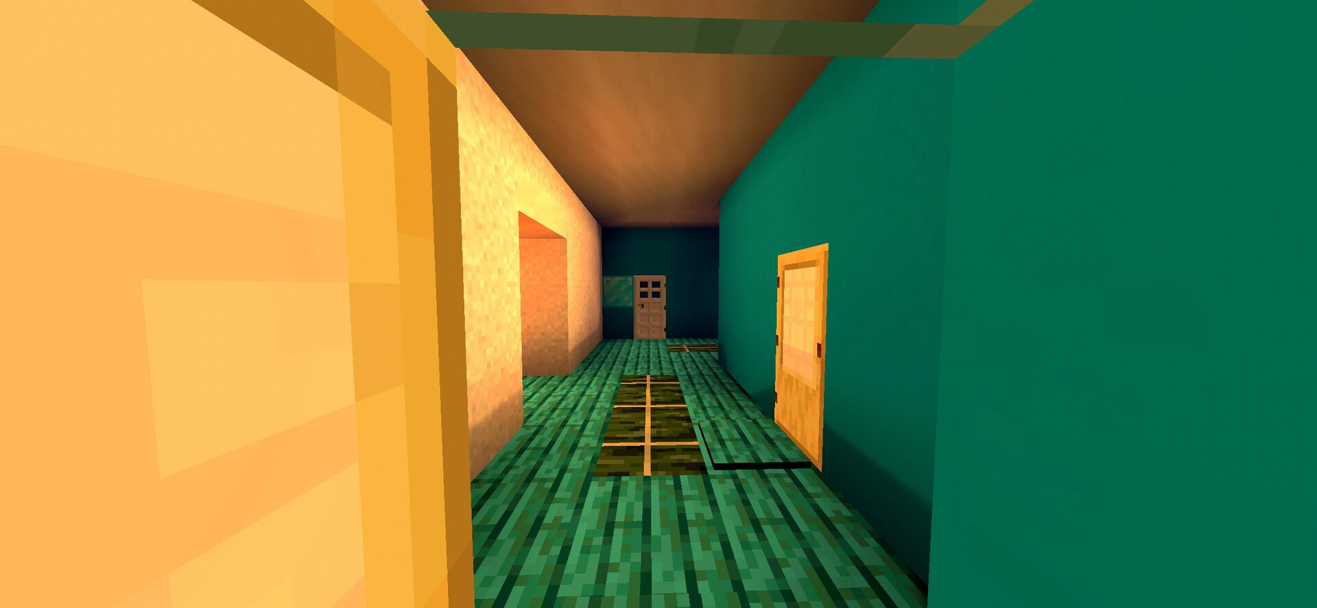 Hello Neighbor fangame Minecraft Map