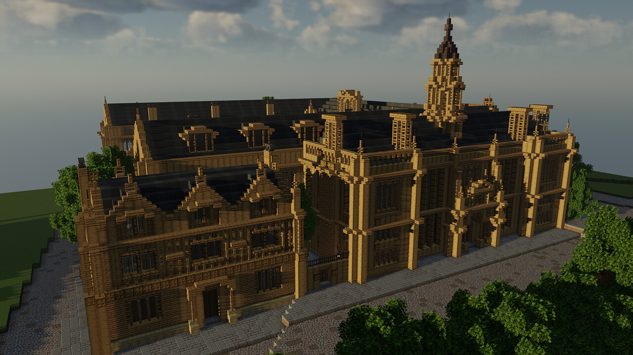 Jacobean College Building Minecraft Map