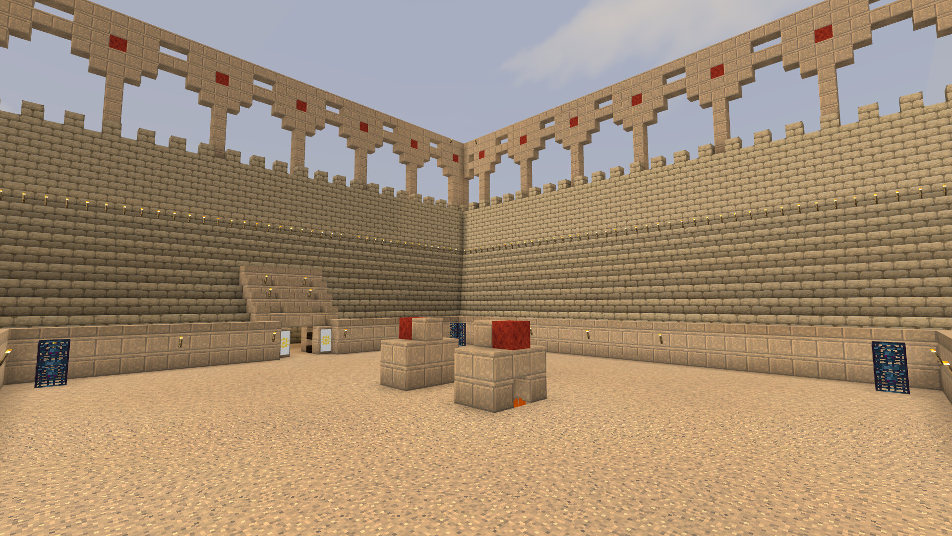 Gladiators Arena (Education Edition) Minecraft Map
