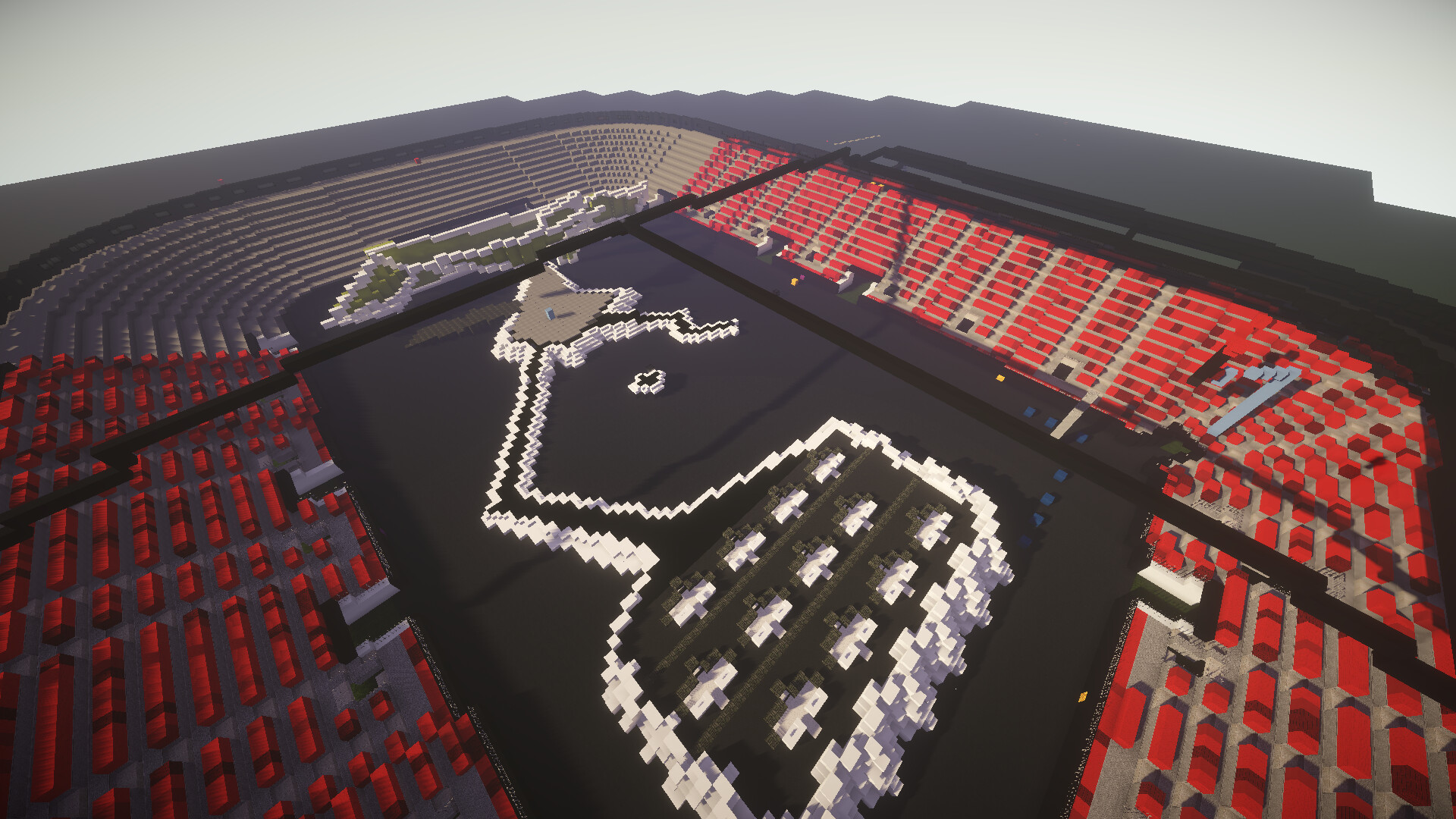 Eurovision stage that are not finished part 1 Minecraft Map