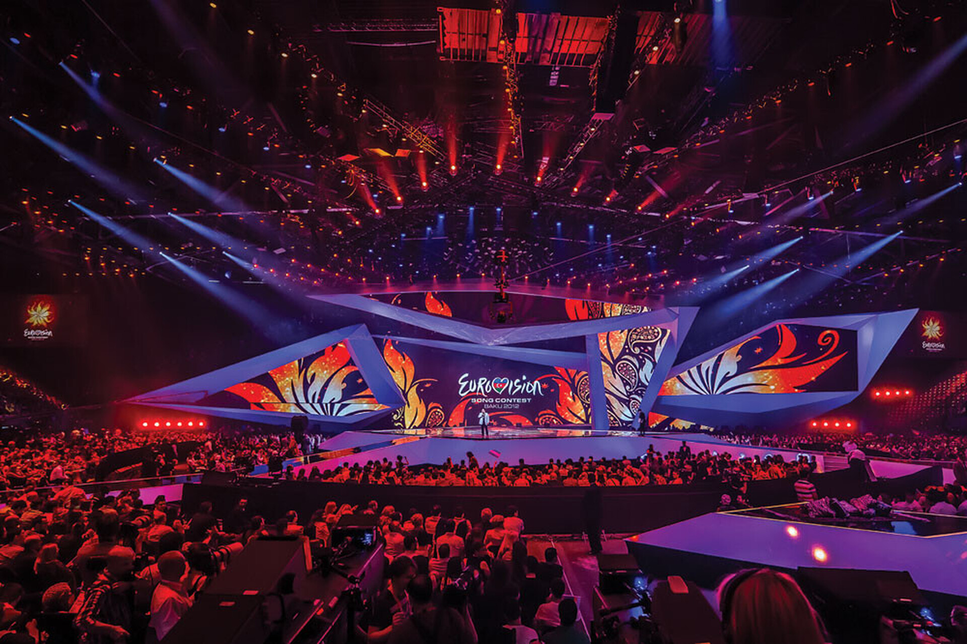 Eurovision stage that are not finished part 1 Minecraft Map