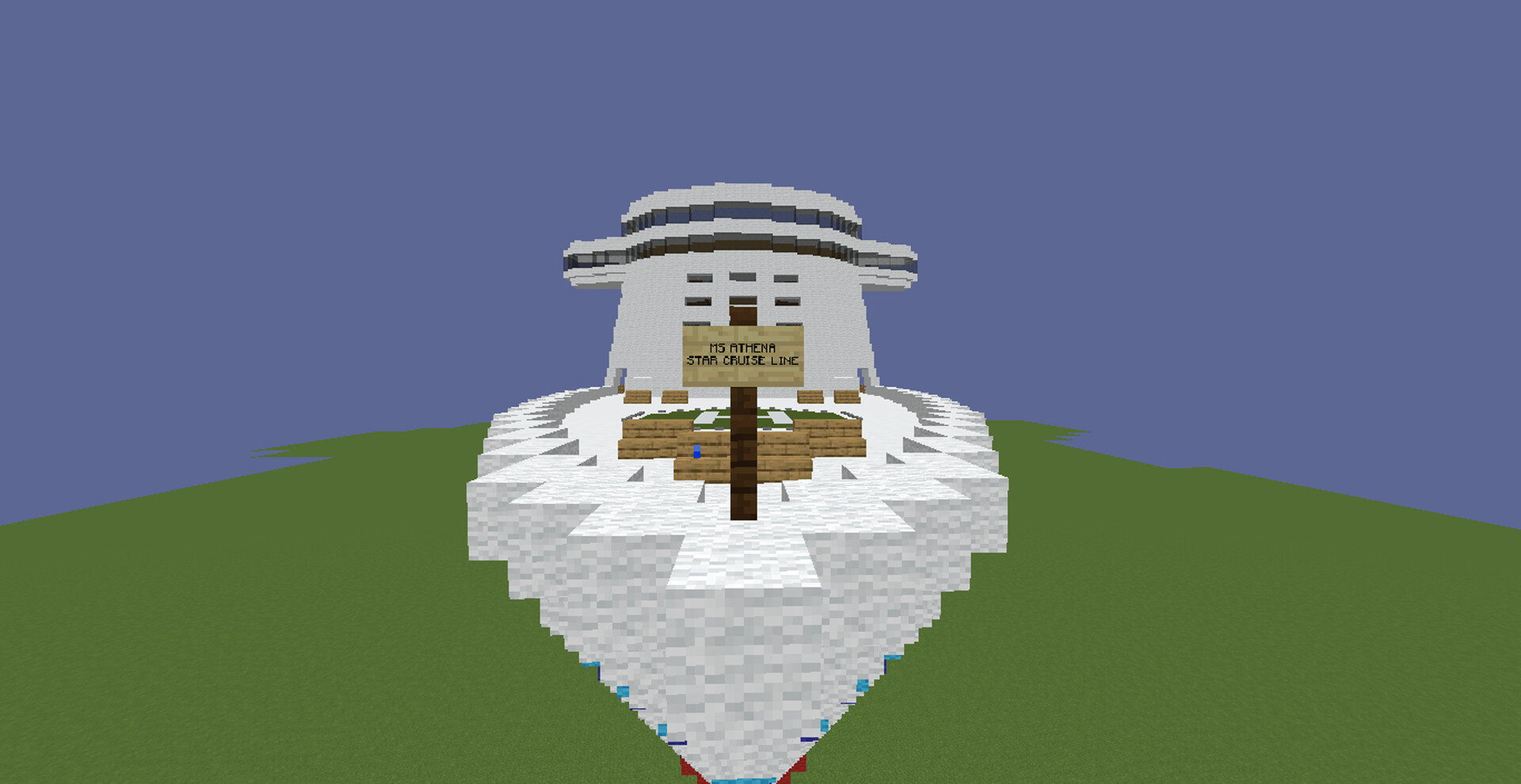 MS Athena Minecraft Map