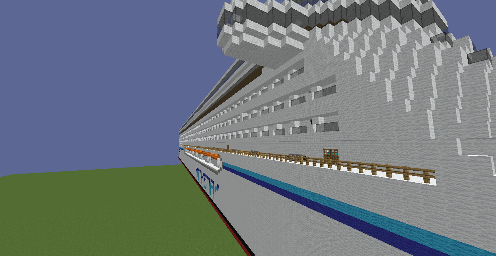 MS Athena Minecraft Map