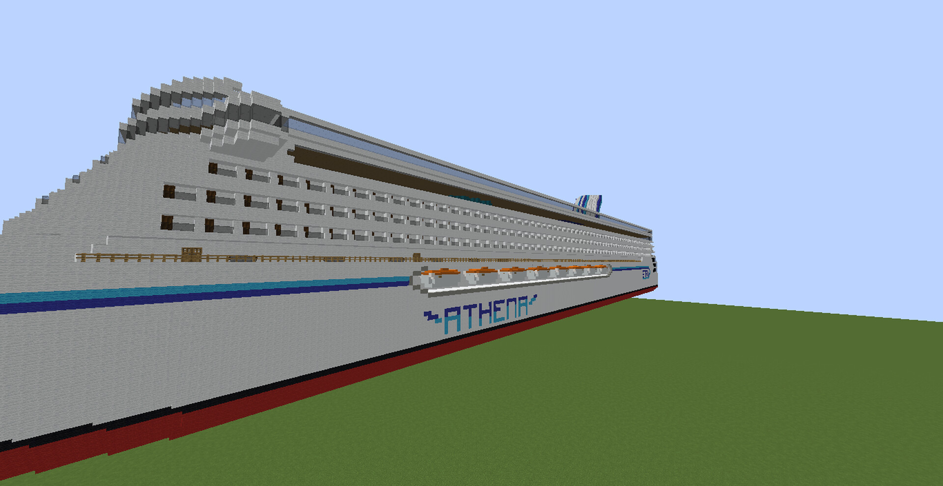 MS Athena Minecraft Map